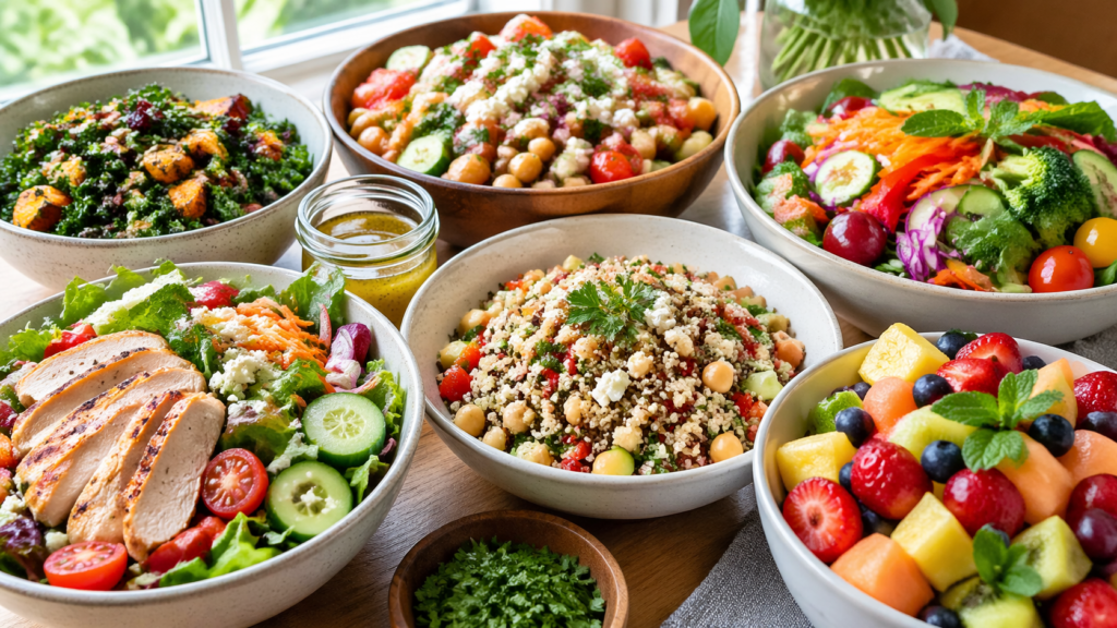 15 Fresh Salads Complete Recipes You Can Make in Minutes